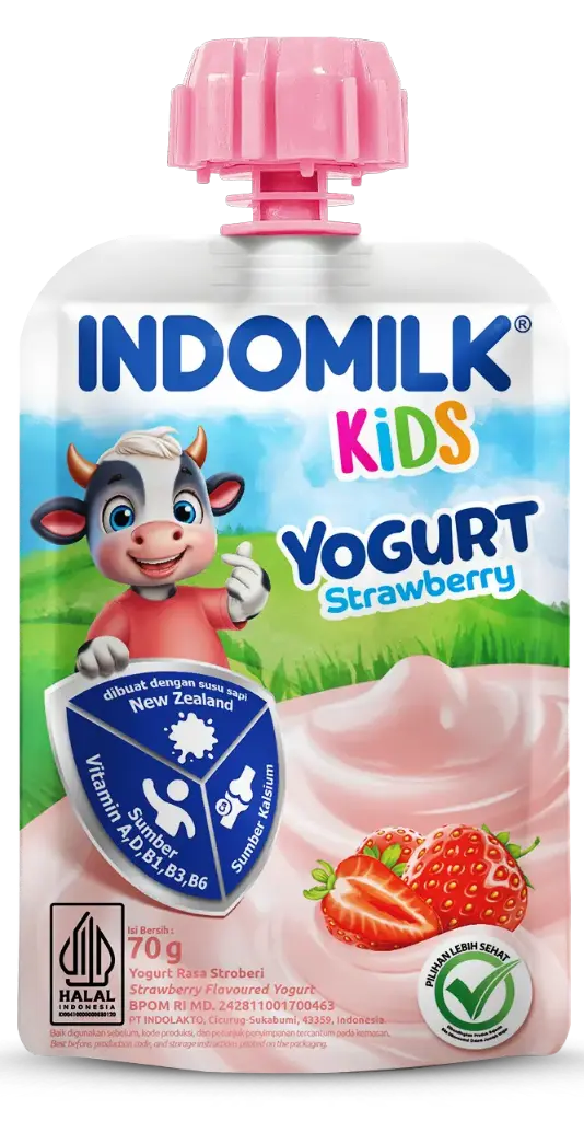 Indomilk Kids Yogurts Pouch 70g | Mu Express